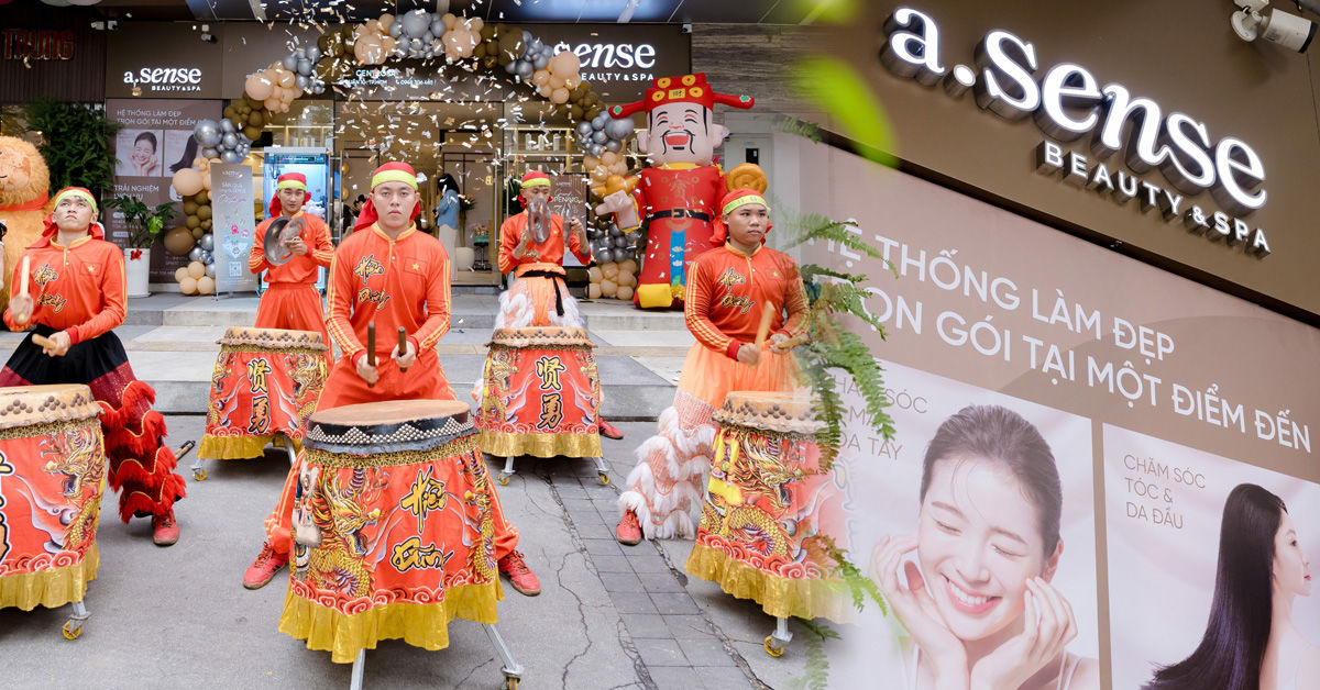 a.SENSE Beauty & Spa chính thức mở rộng thị trường tại TP.HCM